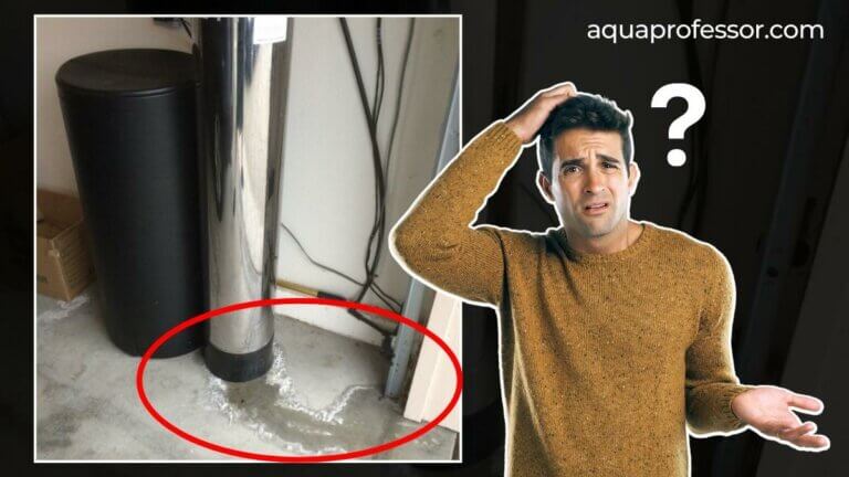 Why Is My Water Softener Leaking? (7 Reasons & Solutions!)